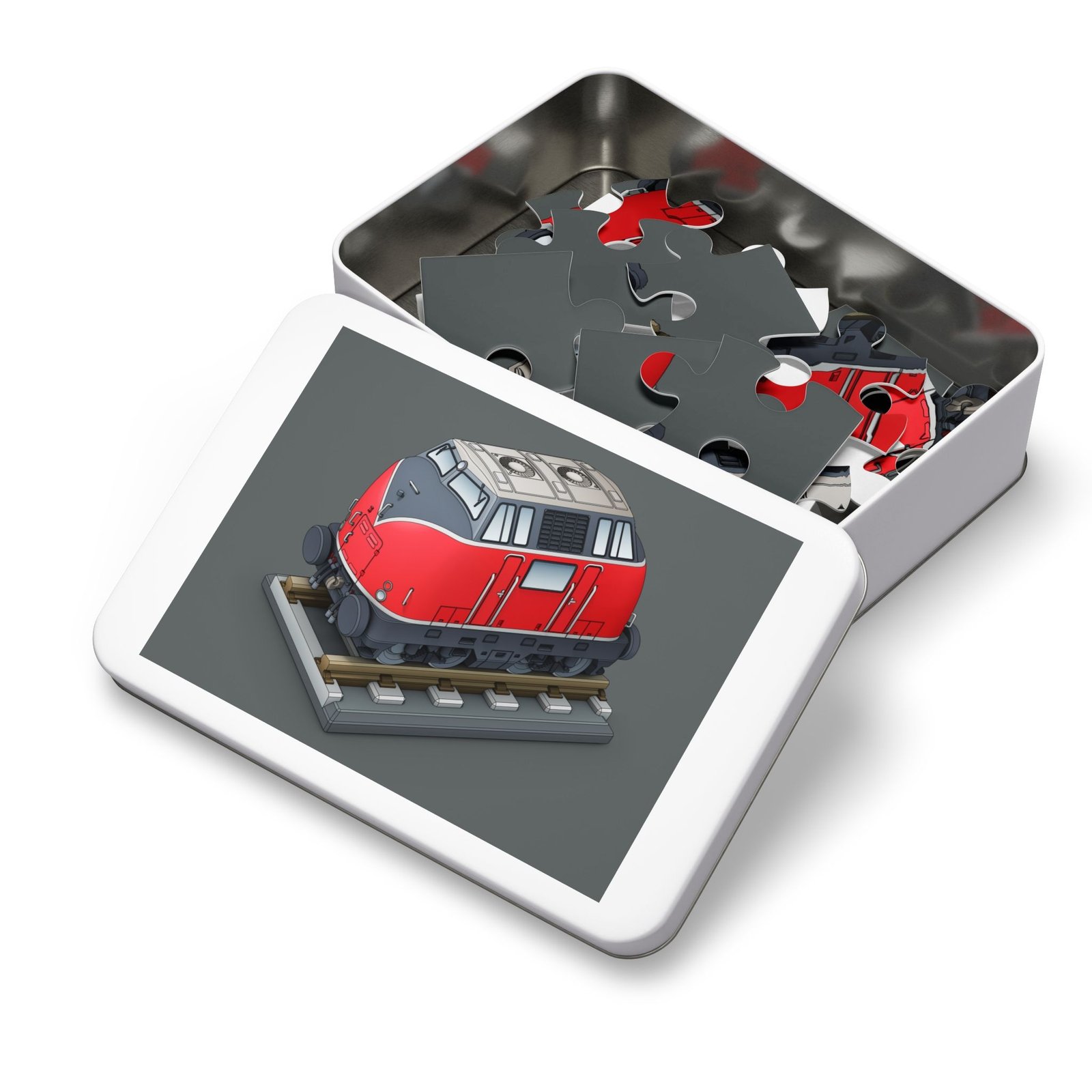 Train Art Jigsaw Puzzle - Gaia Edition Locomotive